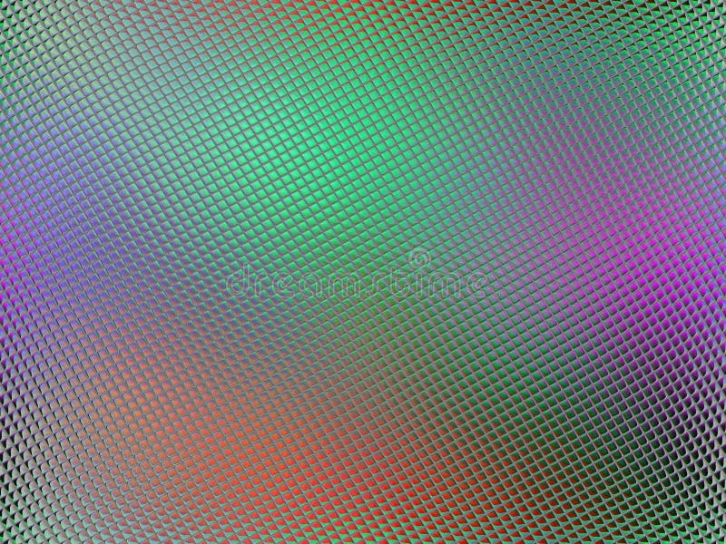 Coloured Metallic Scales Pattern , Dramatic Lighting Stock Illustration ...