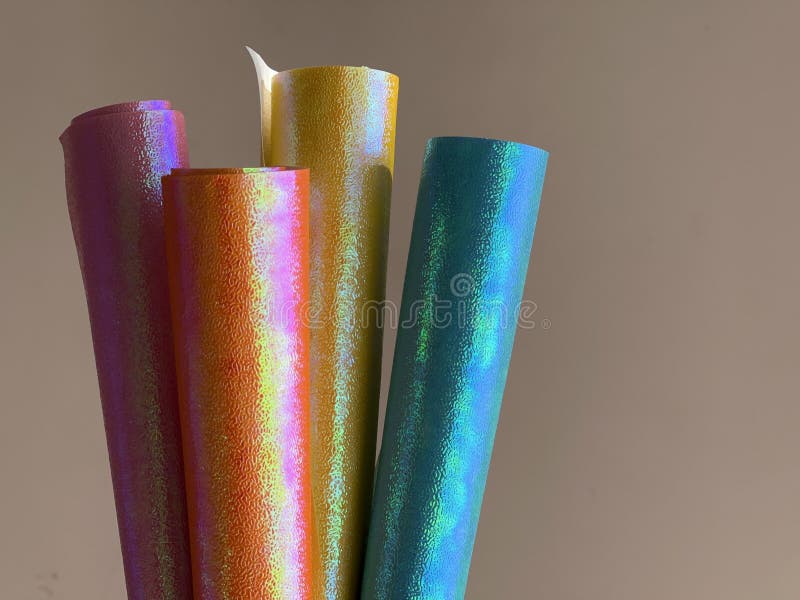 Coloured Paper in Four Different Colors, Bright Light, Simple ...