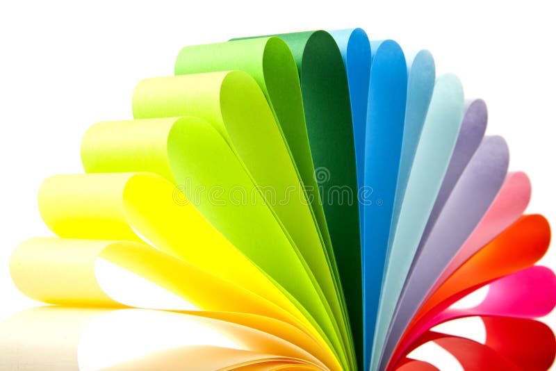 Coloured paper stock image. Image of beautiful, colorful - 47506157