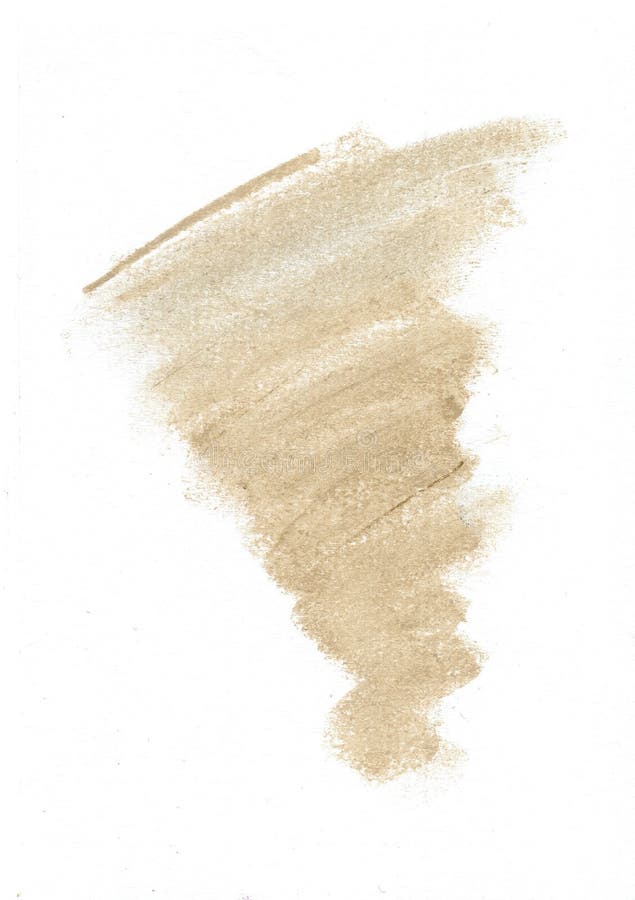 A Coloured Pencil Scribble on White Paper. Stock Illustration ...