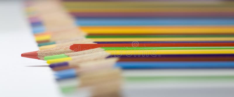 Coloured Pencils stock photo. Image of buntstifte, graphic - 5198230