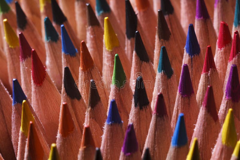 Coloured pencils stock photo. Image of colored, paint - 49180064