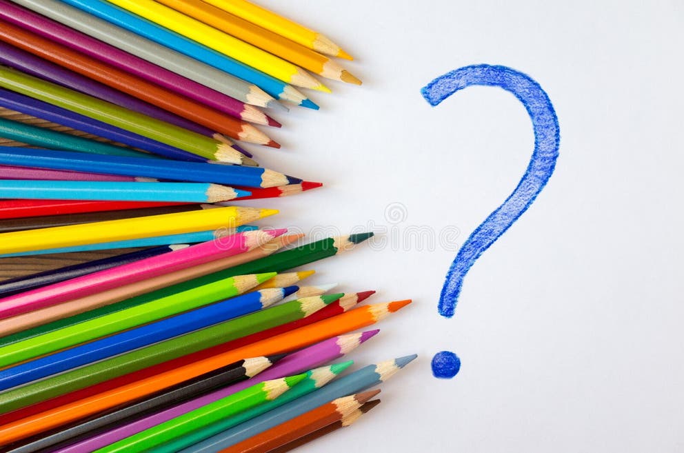 Coloured and Simple Pencils Stock Photo - Image of concepts, closeup ...