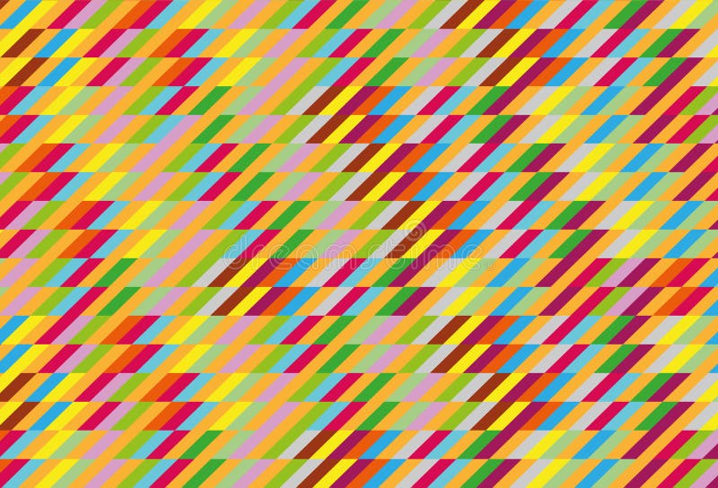 Coloured slanted squares stock illustration. Illustration of funky ...