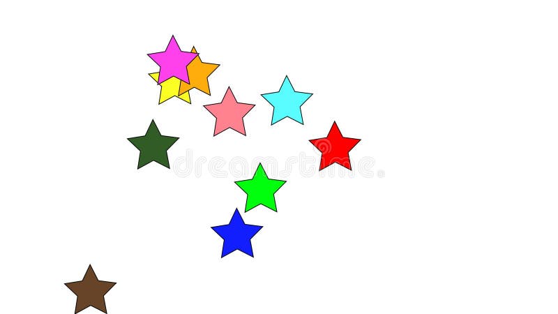 The Star As Exploded Zero Forming a New System. Stock Video - Video of ...