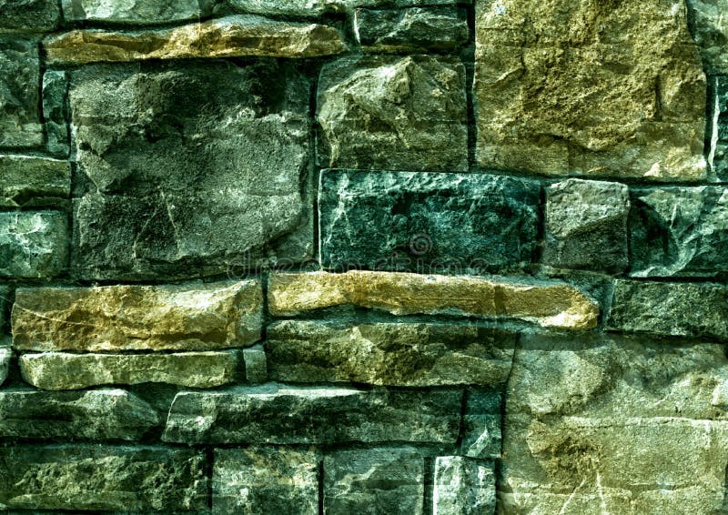 Coloured Stone wall stock illustration. Illustration of artwork - 149201070