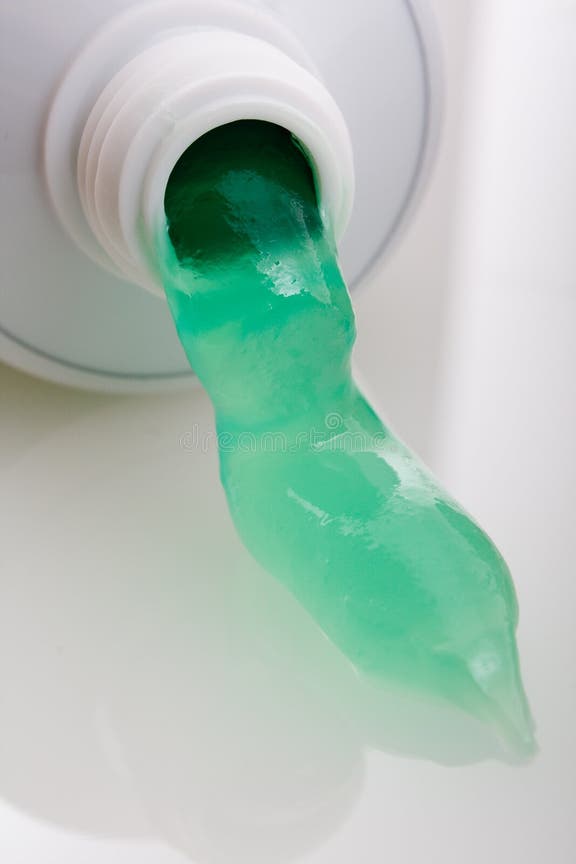 Coloured toothpaste stock image. Image of pasty, peppermint - 7294045