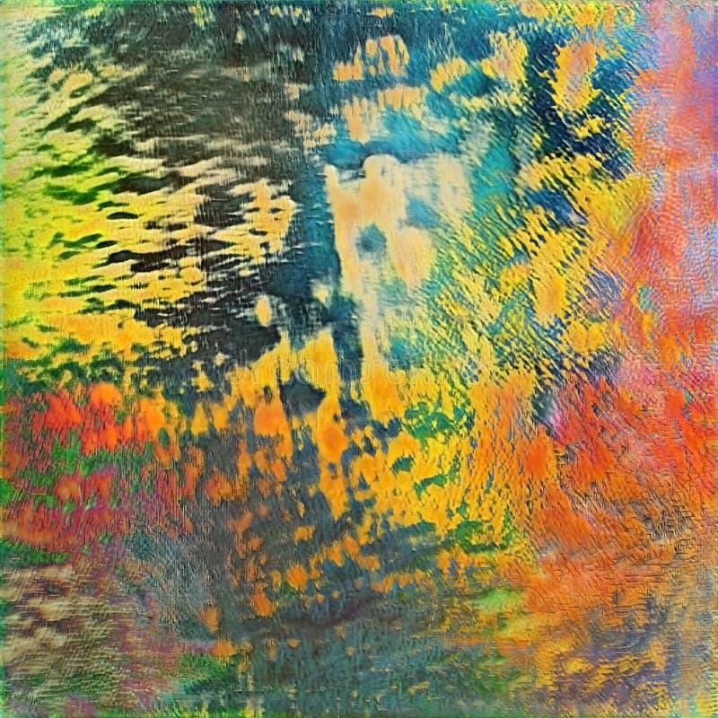 Colourful Abstract Art Texture Background Stock Illustration ...