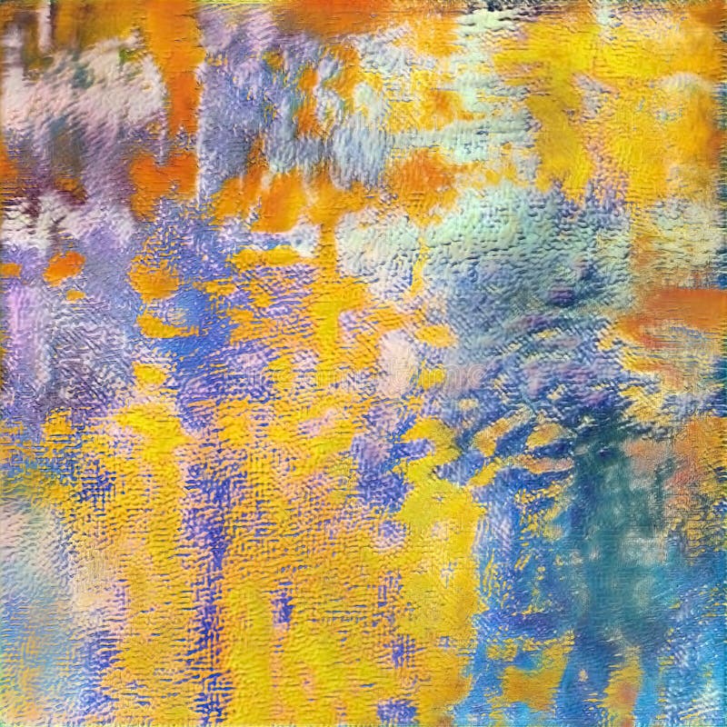 Colourful Abstract Art Texture Background Stock Illustration ...