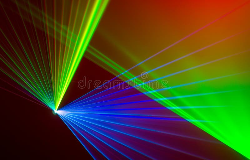 Colourful Abstract Laserlight Background with Space for Text or Stock ...