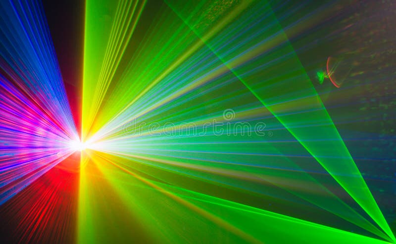 Colourful Abstract Laserlight Background with Space for Text or Stock ...
