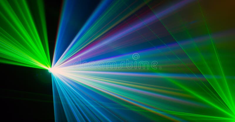 Colourful Abstract Laserlight Background with Space for Text or Stock ...