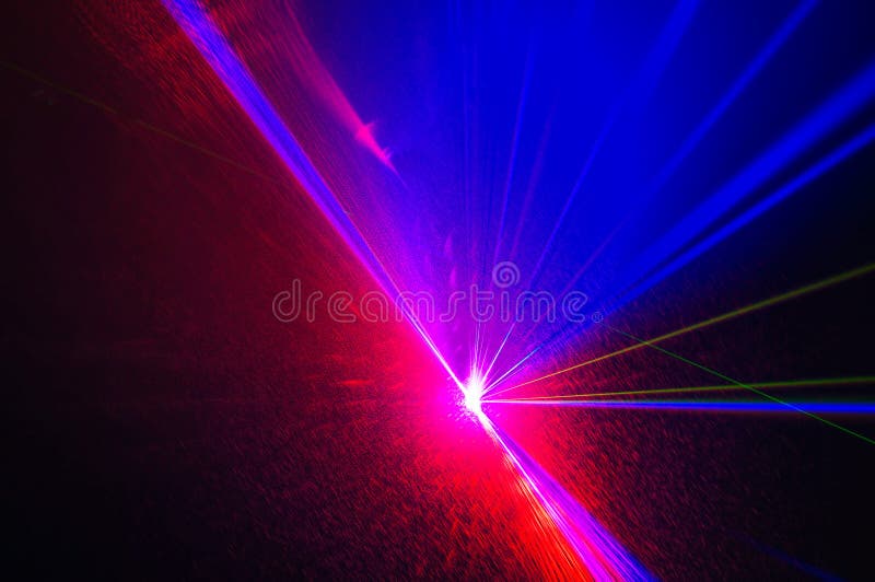 Colourful Abstract Laserlight Background with Space for Text or Stock ...