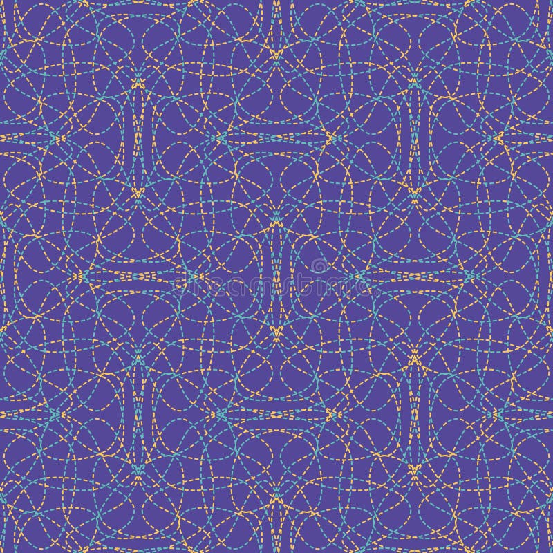 Abstract Seamless Vector Pattern with White Big and Small Five Pointed ...