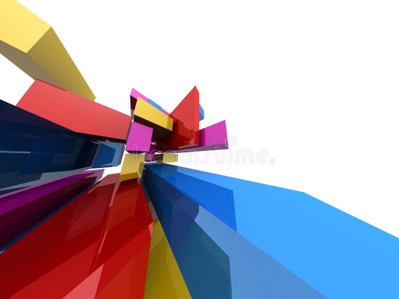 Colourful Abstract Explosion Background Template With Sparks Stock ...