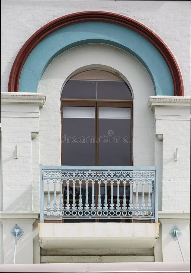 Colourful arched window stock image. Image of building - 44833289