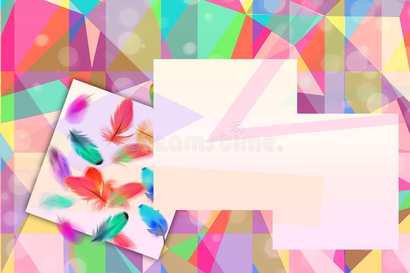 Colourful Background, Wallpaper, Banner Pattern Abstrak. Stock Photo ...
