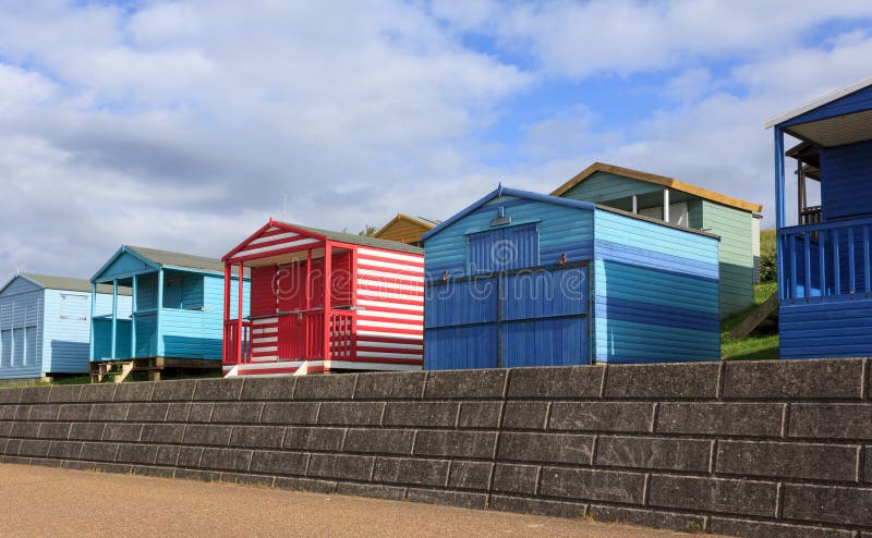 Colourful Beach Shack stock image. Image of colourful - 11051527