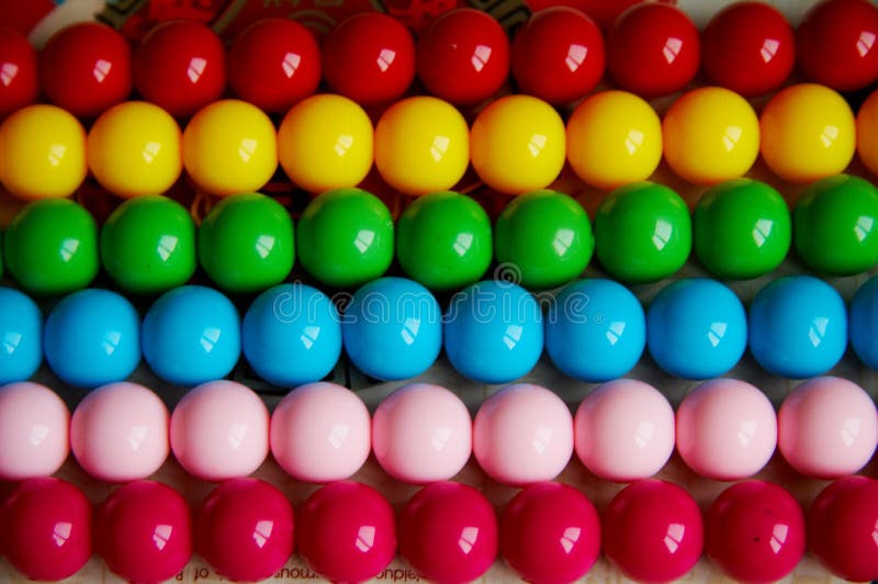 Colourful beads stock photo. Image of closeup, accessories - 3875652