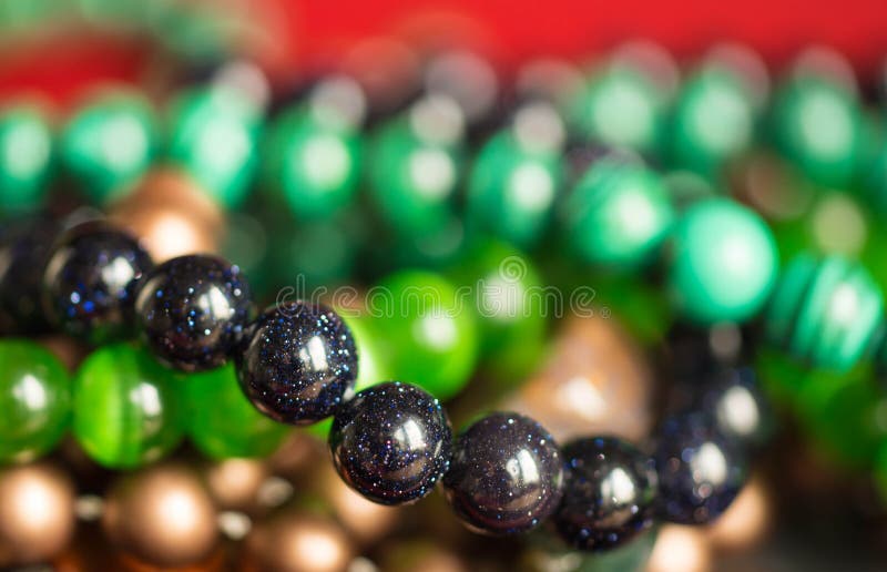 Colourful beads stock image. Image of accessories, beads - 34535731