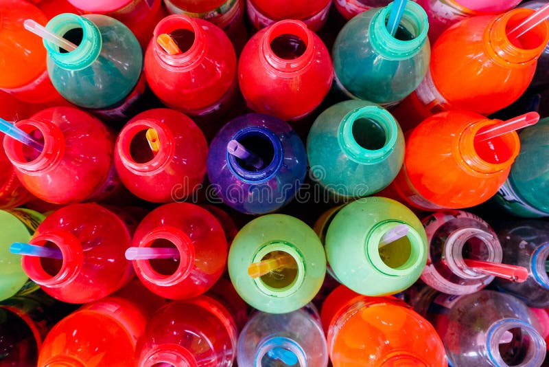 Colourful bottles 2 stock photo. Image of store, green - 20619324