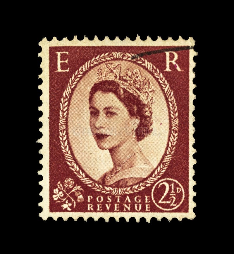 Colourful British Postage Stamps Editorial Photography - Image of ...