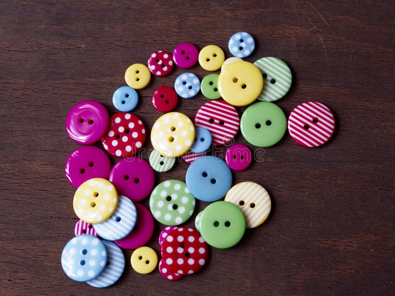 Colourful buttons stock image. Image of object, sewing - 87958315