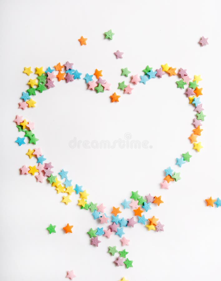 Colourful candy stars stock image. Image of chewy, christmas - 11732465