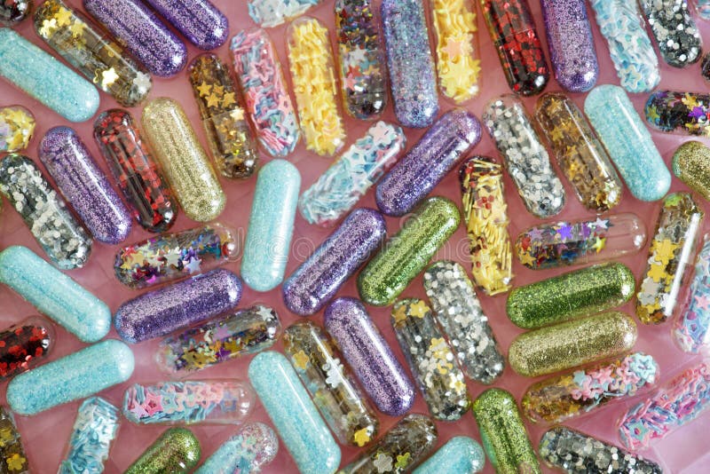 Colourful Capsules Picture. Image: 114751255