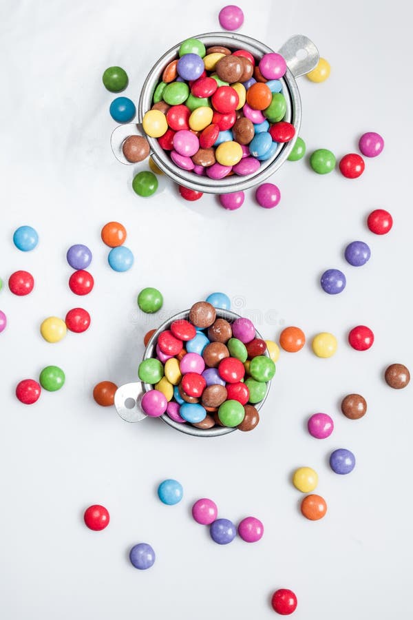 Colourful Chocolate Candies Stock Photo - Image of chewies, sugar: 6956424