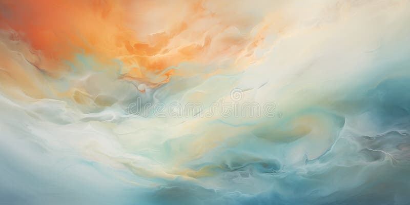 Colourful Clouds 4k Background Stock Illustration - Illustration of ...