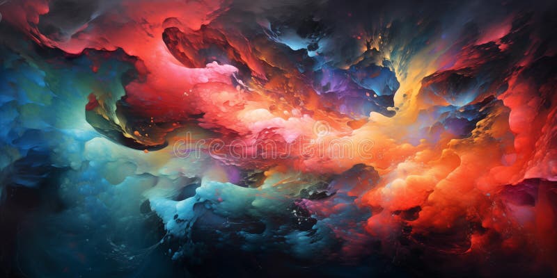 Colourful Clouds 4k Background Stock Photo - Image of color, visual ...