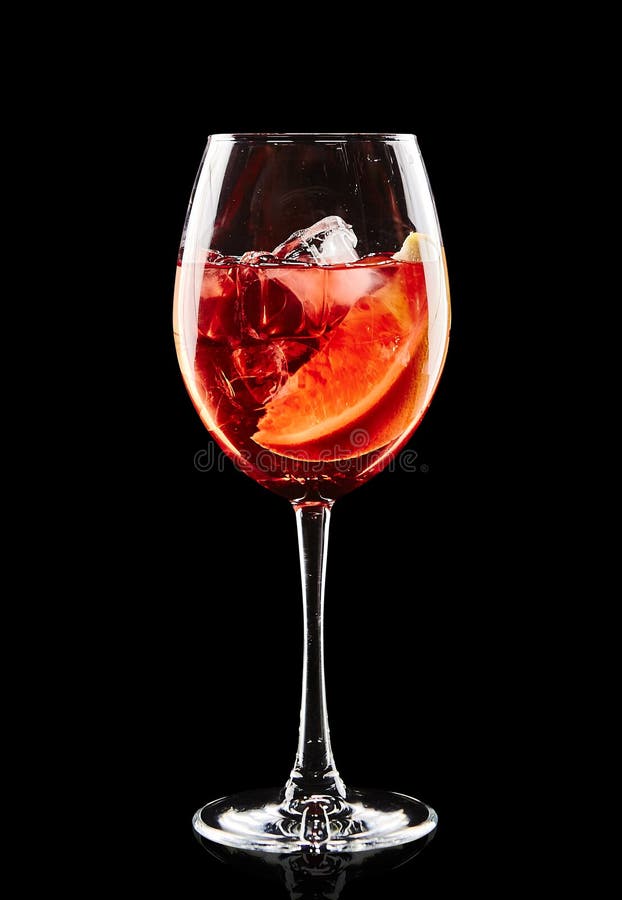 Colourful Cocktail on the Black Background Stock Photo - Image of cold ...