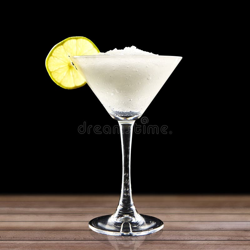 Colourful Cocktail on the Black Background Stock Image - Image of ...