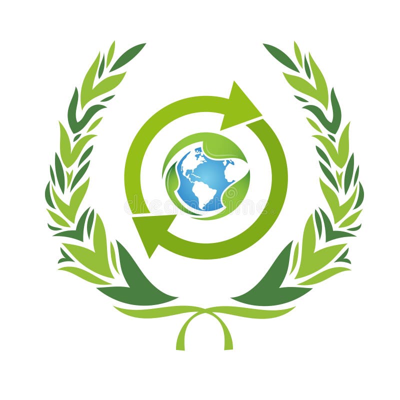 Colourful Community Recycle Circle. Stock Illustration - Illustration ...