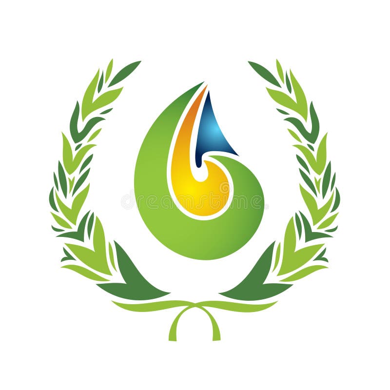 Colourful Community Recycle Circle. Stock Illustration - Illustration ...