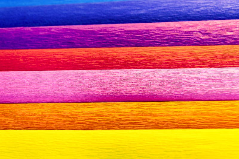 Colourful crape papers stock image. Image of orange, colours - 78076169