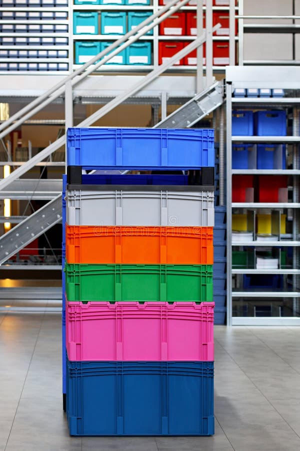 Colourful crates stock photo. Image of crates, boxes - 26335884