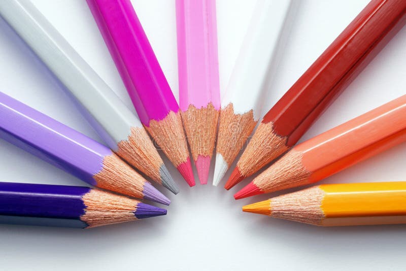 Colourful Crayons stock photo. Image of beautiful, colour - 16921788