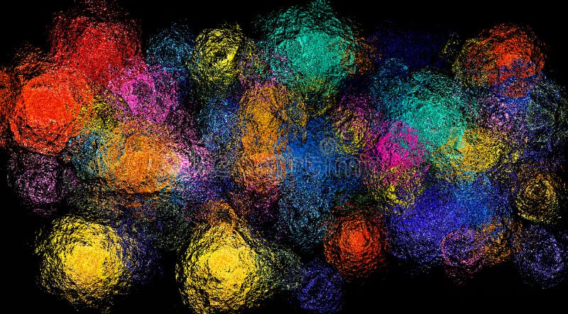 Colourful Crazy stock illustration. Illustration of illusion - 65106893