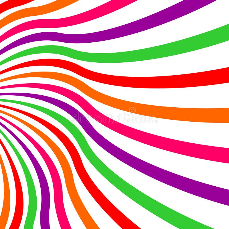 Colourful Curve Composition Have a Sense of Perspective Background ...