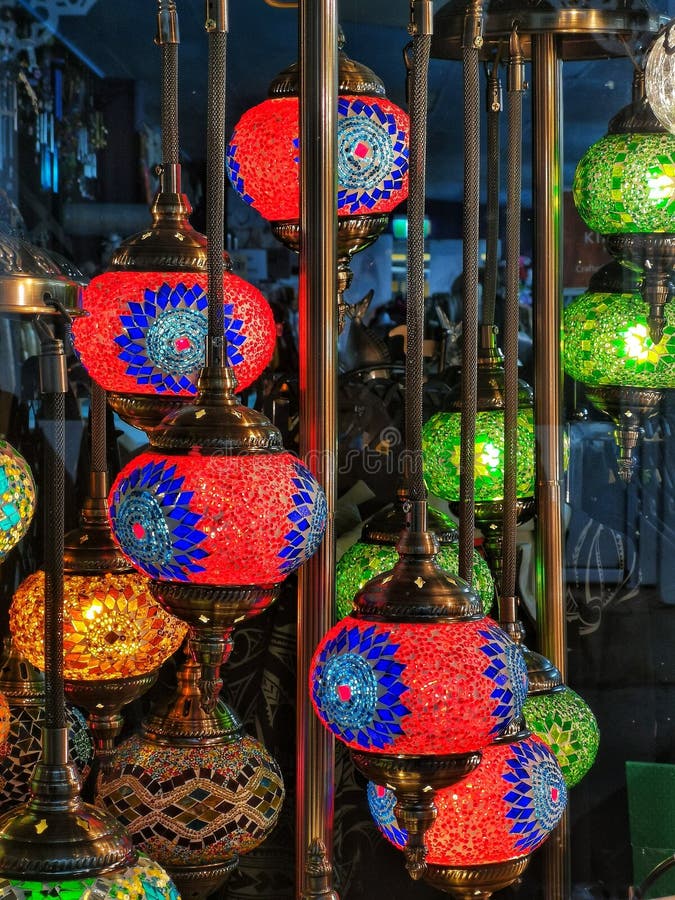Colourful Decorative Lanterns on a Public Display on Whangarei Town ...