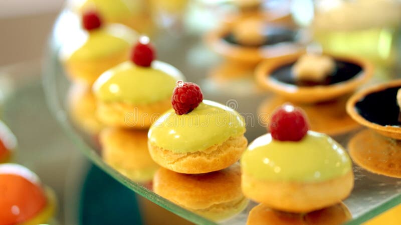 Colourful dessert buffet stock image. Image of desserts - 44763937