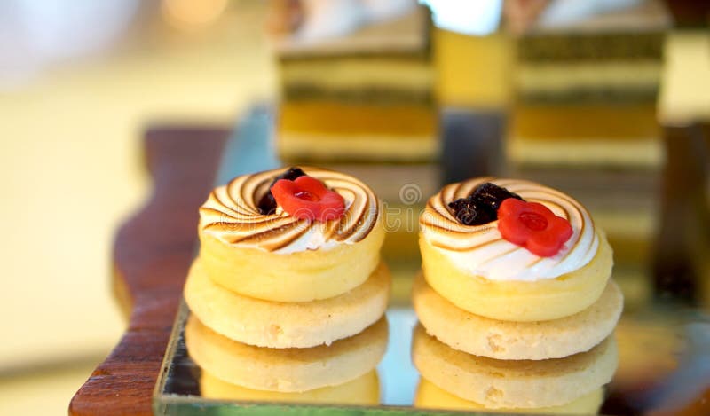 Colourful Dessert Buffet, Afternoon High Tea Stock Photo - Image of ...