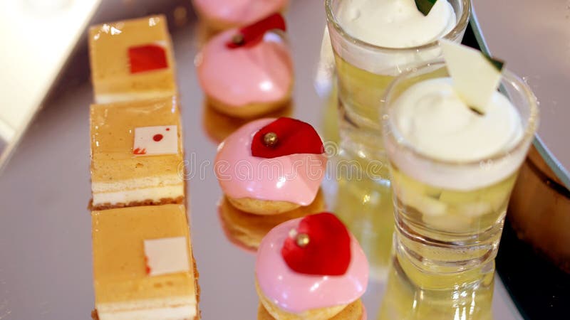 Colourful Dessert Buffet, Afternoon High Tea Stock Photo - Image of ...