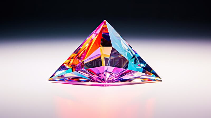 Colourful Diamonds: a Meditation on Life and Its Meaning Stock ...