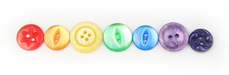 Row of Colourful buttons stock photo. Image of buttons - 196424414