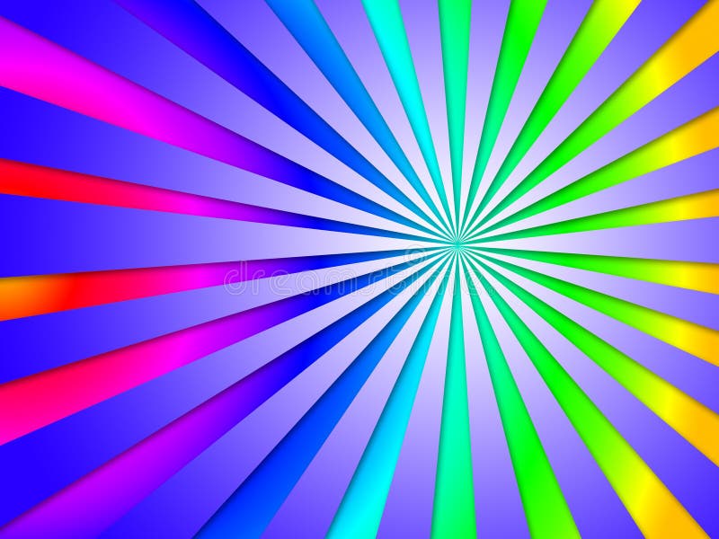 Colourful Dizzy Striped Tunnel Background Means Dizzy Abstraction ...