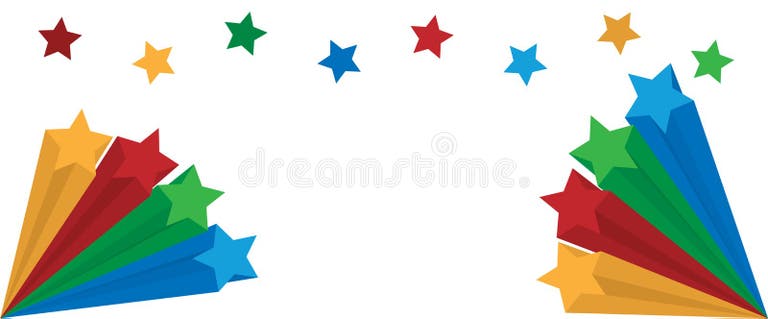 Colourful Exploding Stars Icons, Vector Illusytration Stock Vector ...