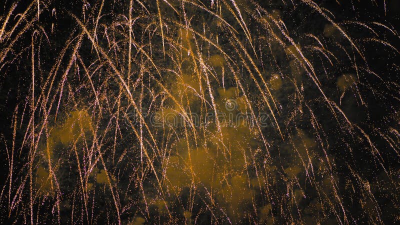 A Colourful Explosion of Fireworks in the Night Sky. Stock Image ...